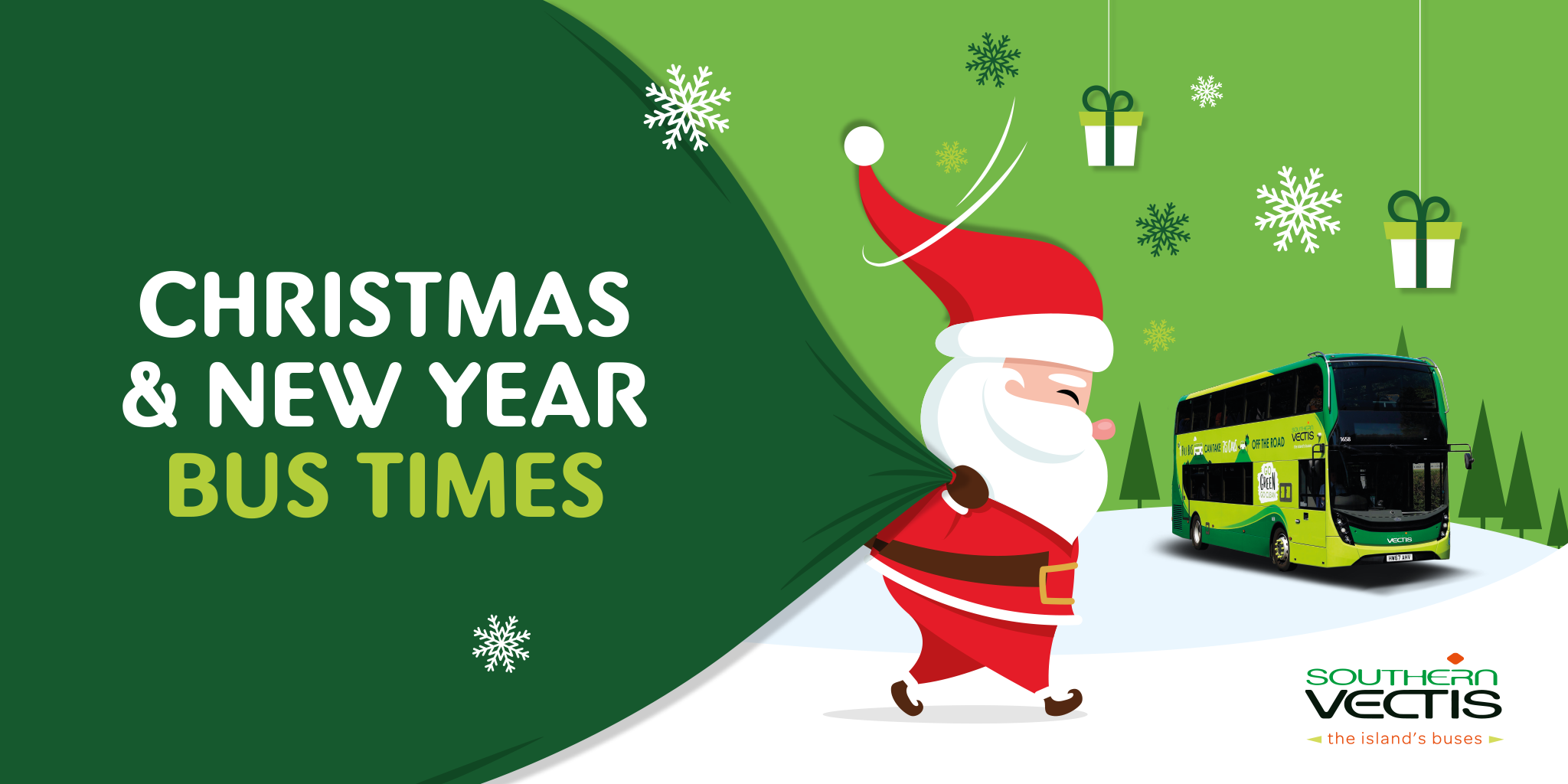 Christmas And New Year Bus Times Southern Vectis Christmas And New Year Bus Times Southern Vectis